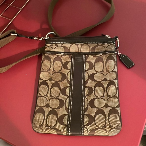 Coach | Bags | Vintage Coach Signature Sutton Womans Crossbody | Poshmark